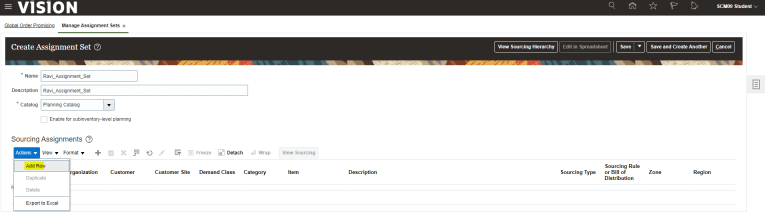 Oracle Fusion: Global Order Promising in Order Management. – My Cloud ...