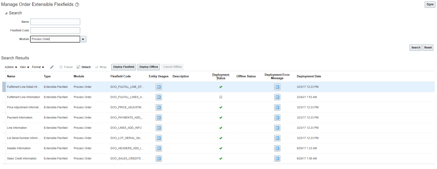 Oracle Fusion : Extensible FlexField(EFF’s) – My Cloud Journey
