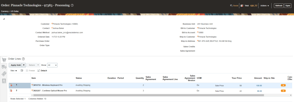 Oracle Fusion: Shipping Process Flow in Order Management – My Cloud Journey