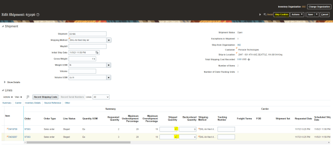Oracle Fusion: Shipping Process Flow in Order Management – My Cloud Journey
