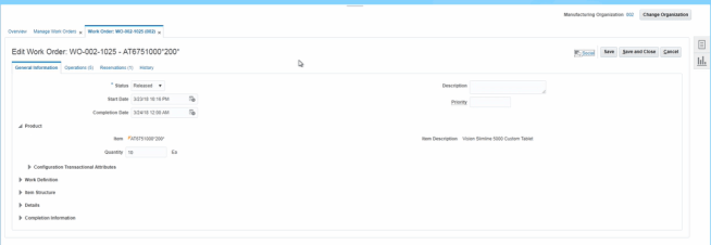 Oracle Fusion : Configure to Order -Make Flow – My Cloud Journey