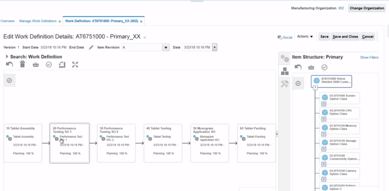 Oracle Fusion : Configure to Order -Make Flow – My Cloud Journey