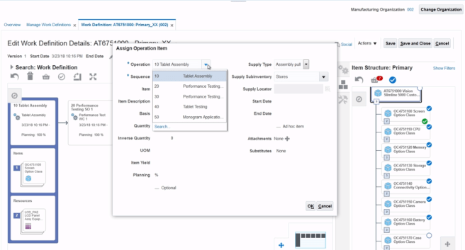 Oracle Fusion : Configure to Order -Make Flow – My Cloud Journey