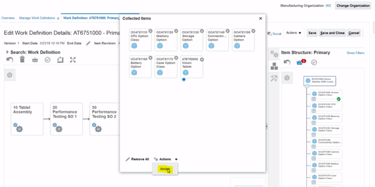 Oracle Fusion : Configure to Order -Make Flow – My Cloud Journey