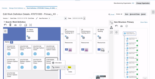 Oracle Fusion : Configure to Order -Make Flow – My Cloud Journey